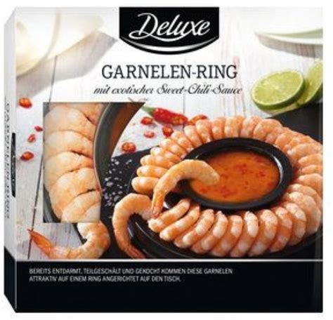 DELUXE Garnelen Ring Online von Lidl Österreich wogibtswas at