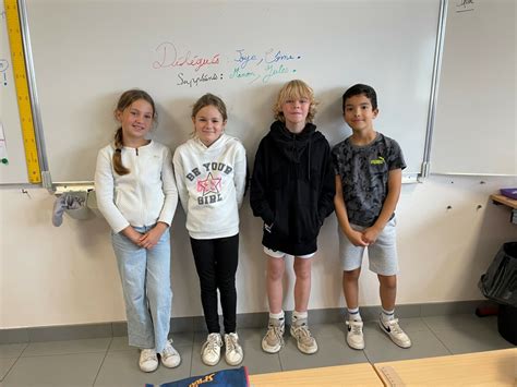 Elections délégués CM1 b École Notre Dame de Savenay