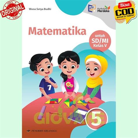 BUKU MATEMATIKA KELAS 5 ERLANGGA KURIKULUM MERDEKA MATEMATIKA SD MI