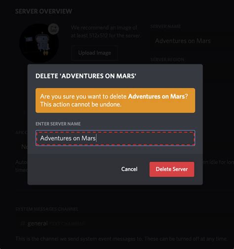 How To Delete Your Discord Server Discord Do