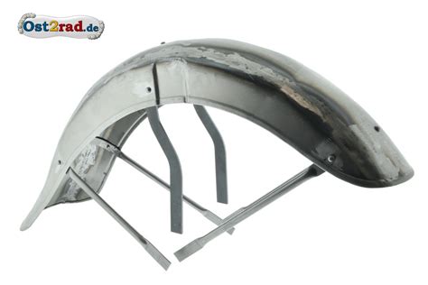 Kotfl Gel Schutzblech Mit Streben Blank Vorn Metall Awo Sport Neu