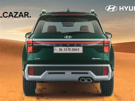 2024 Hyundai Alcazar Facelift Officially Revealed Bookings Open At Rs 25k