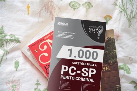 Livro Quest Es Gabaritadas Pc Sp Perito Criminal Solu O