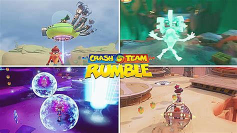 Crash Team Rumble ALL Map S Special Powers YouTube