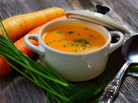 Soupe Froide De Carottes L Orange Recette De Soupe Froide De