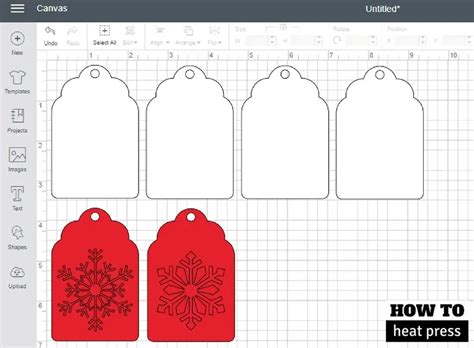 Template Christmas Gift Tags Cricut Printable Word Searches
