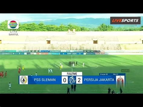 PSS SLEMAN VS PERSIJA JAKARTA LIGA 1 2023 YouTube