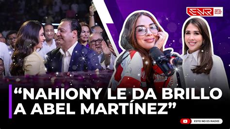 GABI DESANGLES ES INDISCUTIBLE EL BRILLO LE DA NAHIONY REYES A ABEL