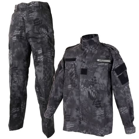 Askeri Taktik Sava Niforma Airsoft BDU G Mlek Ve Pantolon Seti Kryptek