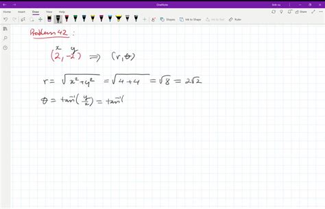 solved convert the rectangular coordinates of each point to polar coordinates use degrees for θ