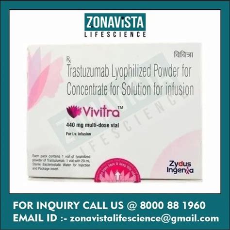 Trastuzumab Lyophilized Powder Injection 440 Mg At Rs 40754 Piece In Surat