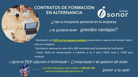 Contratos De Formaci N En Alternancia Ventajas Aje Ja N