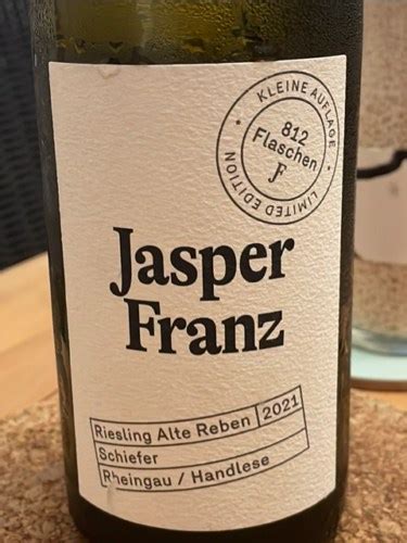 Jasper Franz Riesling Alte Reben Vivino France