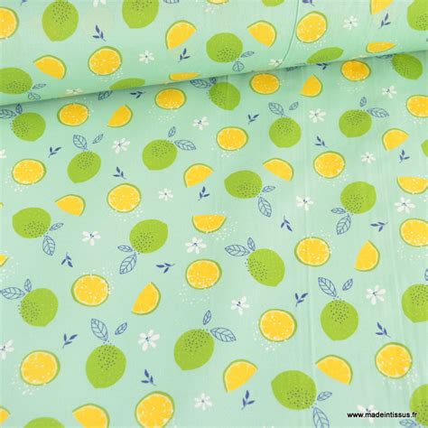 Tissu Coton Enduit Made In Tissus