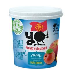 Yaourt brassé aux fruits jaunes mixés Yo Gourmand Intermarché