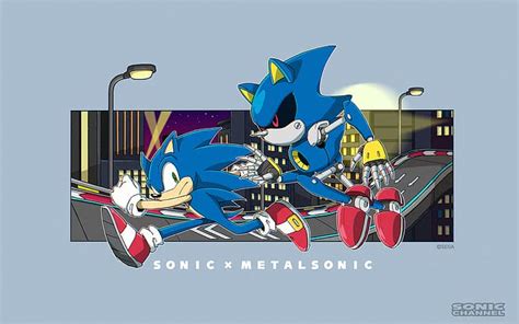 HD Wallpaper Sonic Sonic The Hedgehog Metal Sonic Sega Comic Art