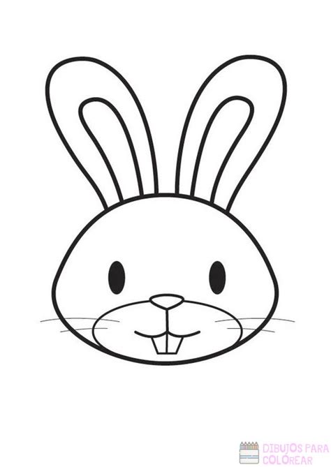磊 Dibujos de Conejos 250faciles para colorear