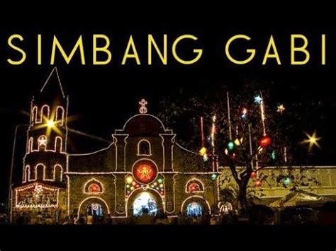 Simbang Gabi Pm December Youtube