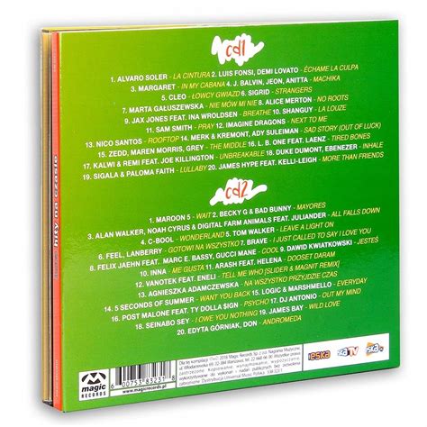 ESKA HITY NA CZASIE WIOSNA 2018 PRZEBOJE ESKI 2CD 11010744762