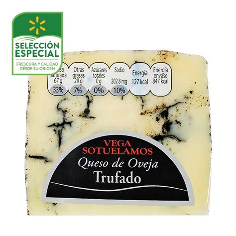 Queso De Oveja Curado Vega Sotuelamos Trufado 200 G Walmart