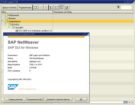 Sidadm Sap Gui