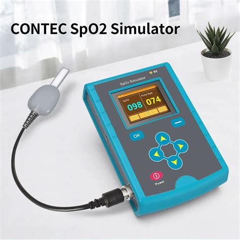 CONTEC MS100 SpO2 Simulador Ox Metro De Pulso Precisi N Simulaci N De