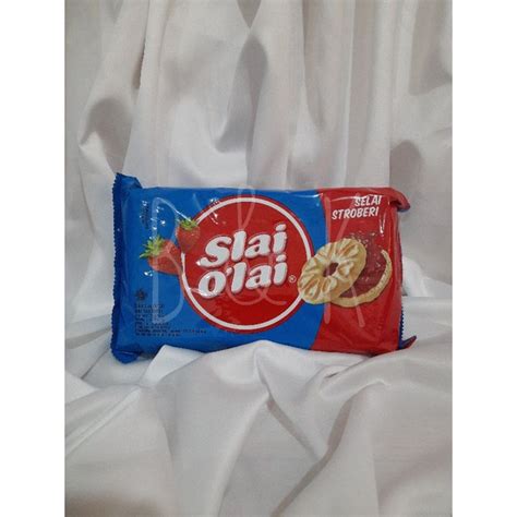 Jual Biskuit Slai Olai 192 Gram Strawberry Kemasan Baru Shopee