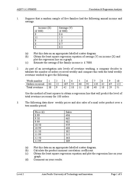 psmod chapter 3 correlation regression analysis pdf regression analysis estimation theory