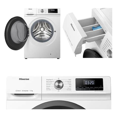 Hisense 7 5kg Front Load PureJet Washer HWFY7514 Appliances Warehouse