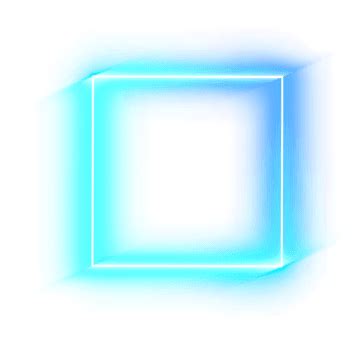 Neon Squares Clipart PNG Images Neon Square Frame Neon Png Neon Glow