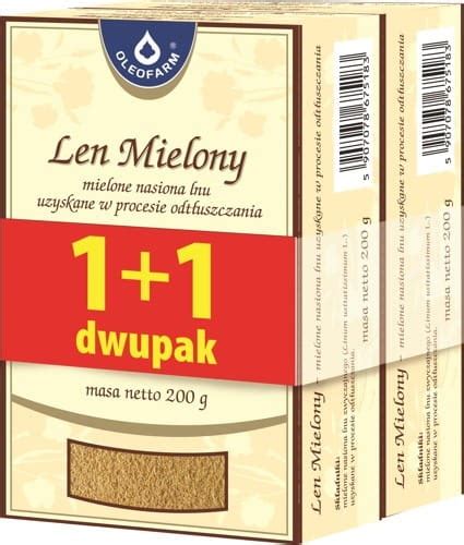 OLEOFARM Len Mielony 200g 200g 21OLELEN20 9185791 Sklep
