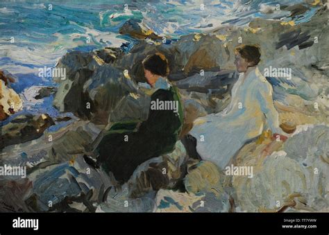 Joaquin Sorolla Y Bastida Spanish Painter La Caleta