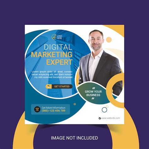 Especialista Em Marketing Digital Vetor Premium