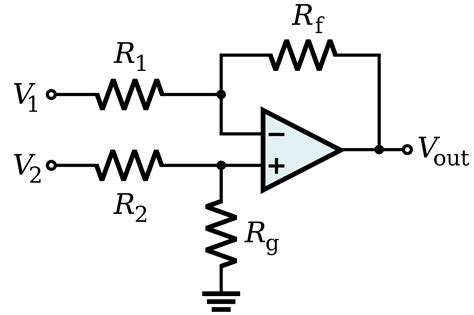 Gain Of Differential And Common Mode In A Differential Amplifier