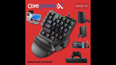 Dynacom Onehand Keypad Para Consolas Y Pc Conexion Ps Youtube