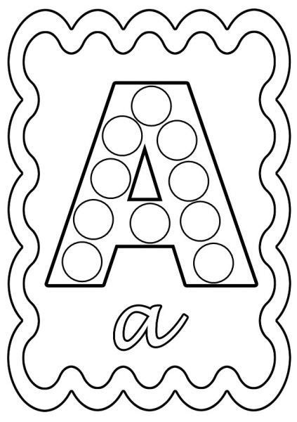 Lettre De L alphabet À Colorier Et Imprimer Coloriage De Lettre De L