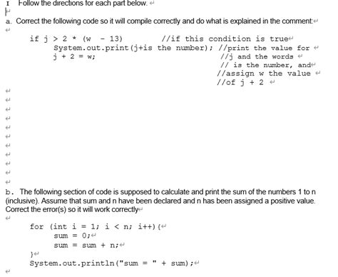 solved a correct the following code so it will compile