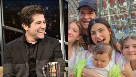 Foto de Daniel ao lado da família completa quem são as filhas do