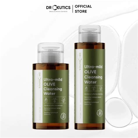 DRCEUTICS Nước Tẩy Trang Ultra mild OLIVE Cleansing Water Cho Mọi Loại