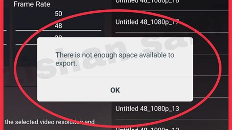 Fix There Is Not Enough Space Available To Export Problem In KineMaster