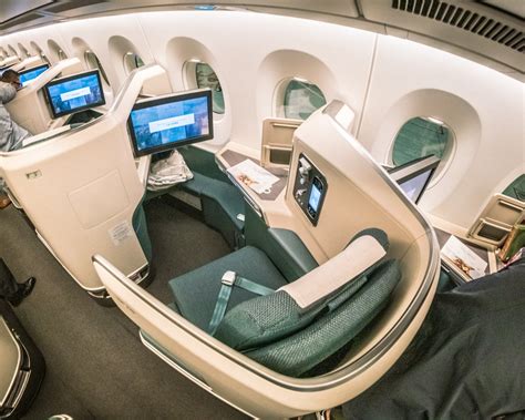 Cathay Pacific Airbus A350 1000 Business Class Review HKG AMS