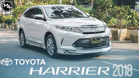 Toyota Harrier 2018 Non Hybrid With Modellista Body Kit In Details