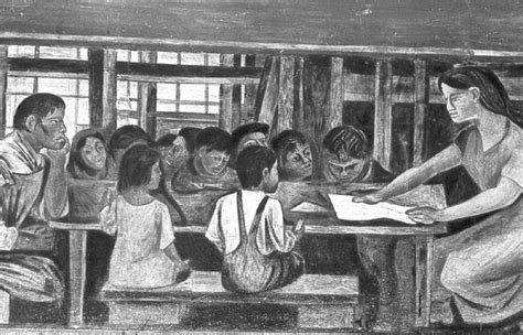 La educación se propuso como una ley laica Painting Lepe Escuela