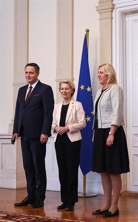 Ursula von der Leyen stigla u BiH Budućnost vam je u EU ali ne može