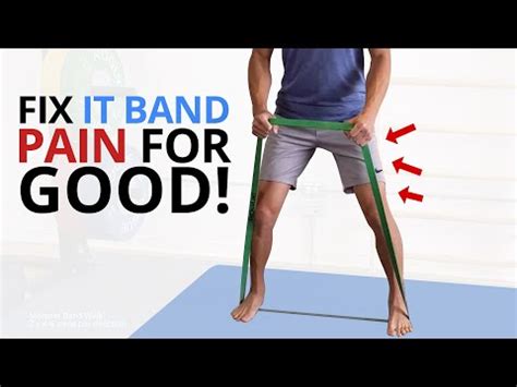 6 Exercises To Fix A Tight IT Band ITB Syndrome Pain For GOOD
