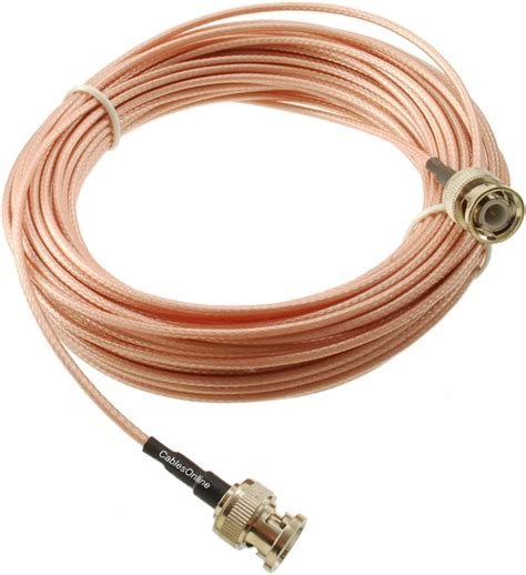 Amazon CablesOnline 6ft BNC Male To BNC Male RG316 Coax Low Loss