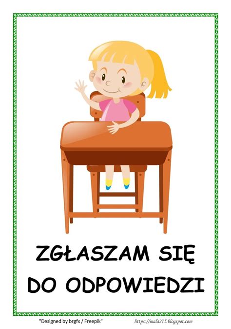 BLOG EDUKACYJNY DLA DZIECI KODEKS PRZEDSZKOLAKA