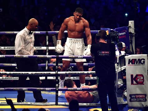 Anthony Joshua Vs Wladimir Klitschko Was A Brawl From Another Time A