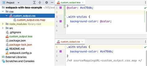 Sass SCSS And Less PhpStorm Documentation