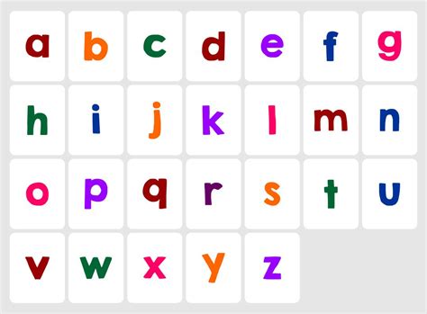 Free Printable Upper And Lower Case Alphabet